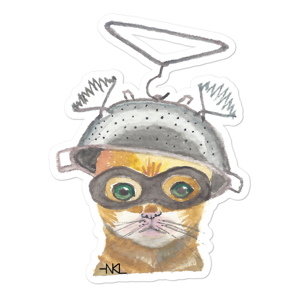 Space Kitty Sticker by Hinkle & Company—Be Original. Trust Yourself. – HNKL